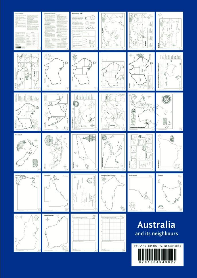 1904 | Australia and its Neighbours Maps, Year 3 – E&R Publications